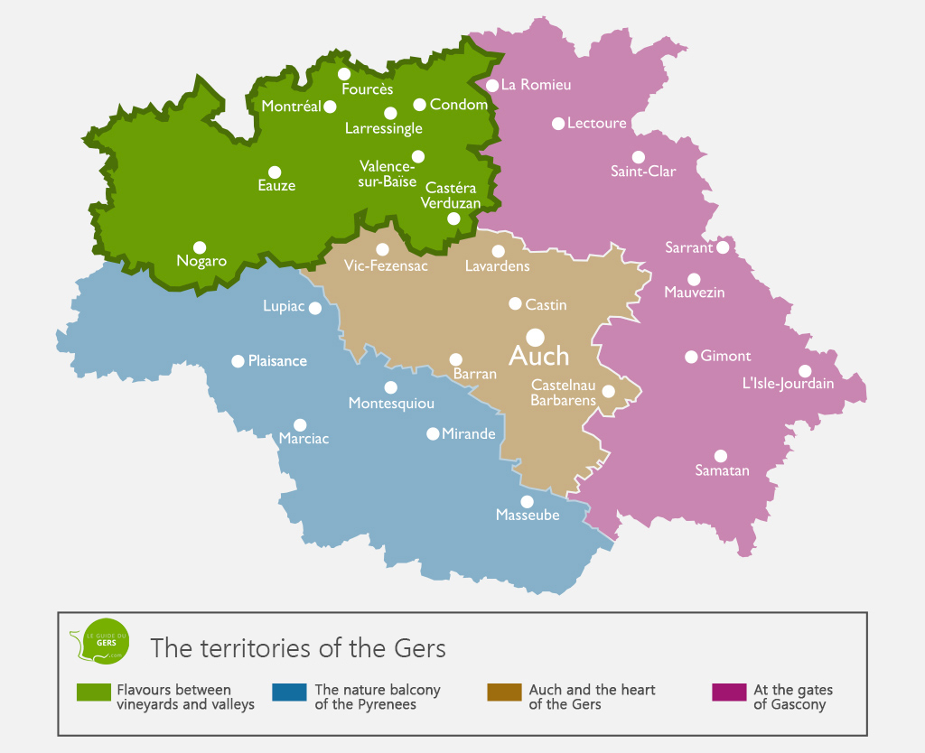 Discover & Visit Le Gers - Armagnac, Between vineyards and valleys ...